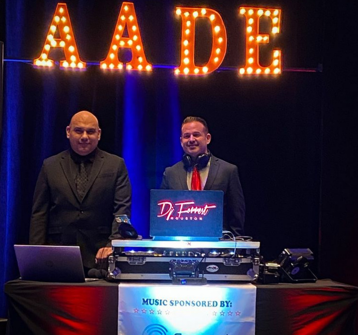 VIDEO: DJ Forrest performs AADE Oil and Gas Event. LED dancefloor ...